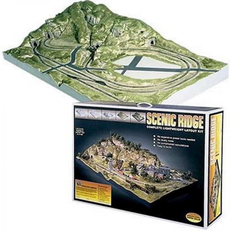 Woodland Scenics Scenic Ridge N Scale Layout Kit
